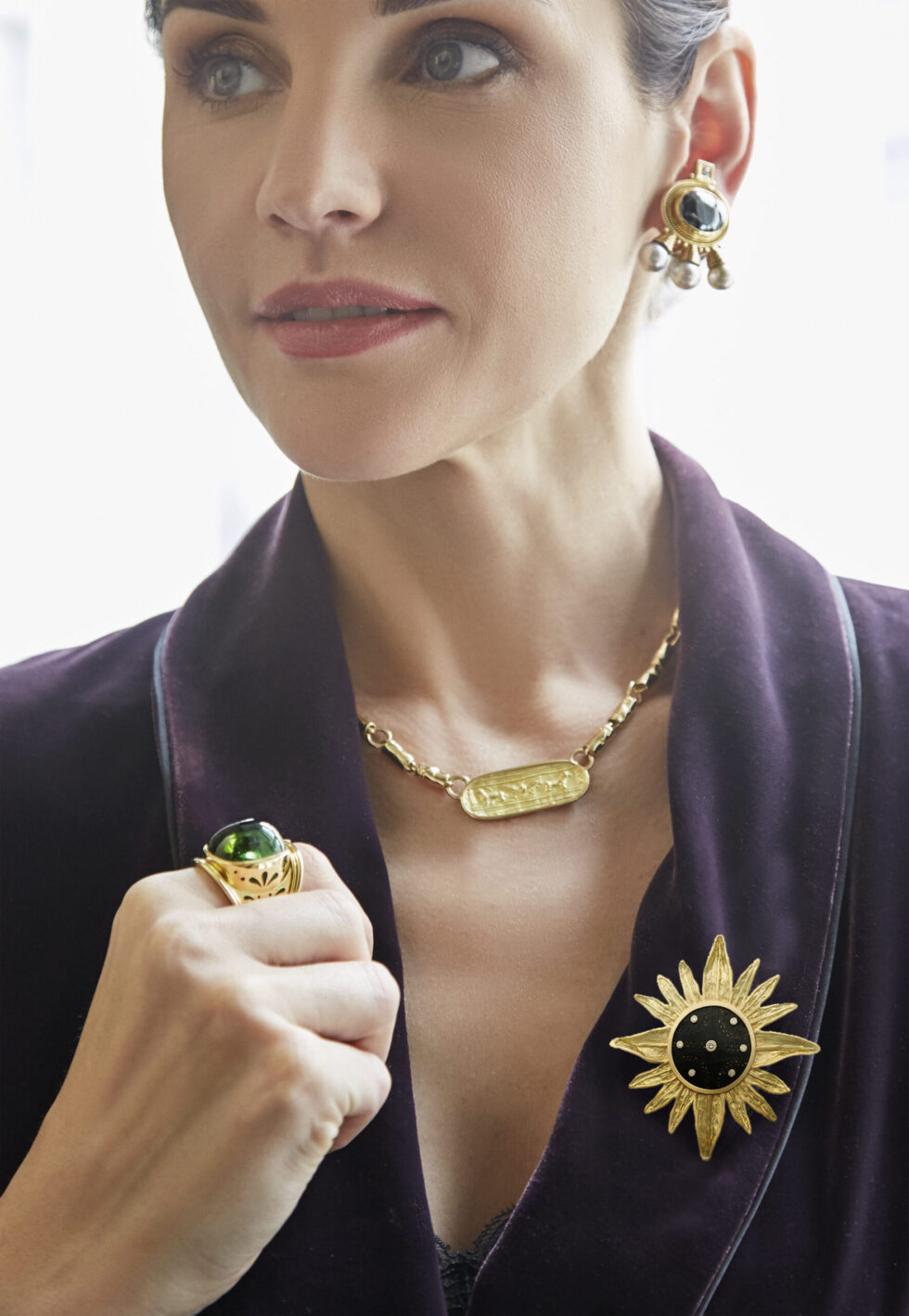 The Templar Coin Pendant - Elizabeth Gage